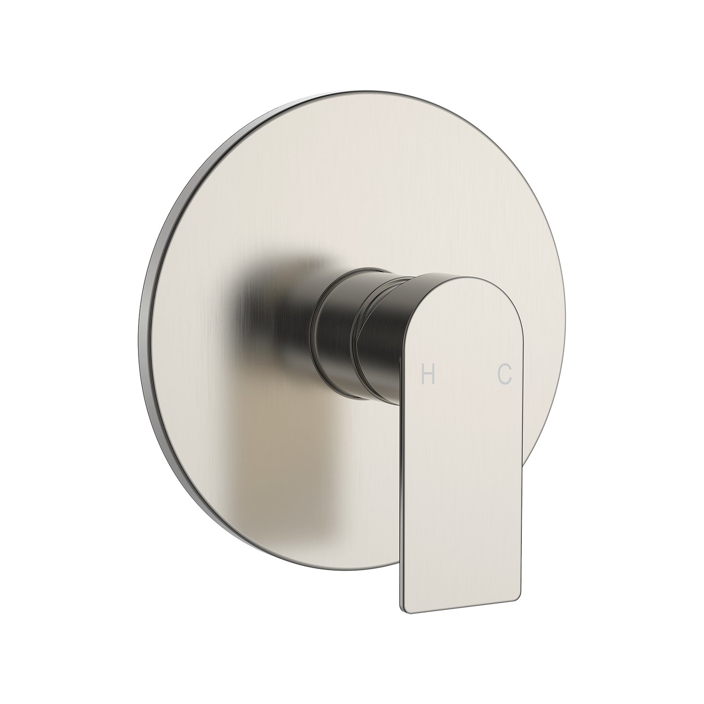 Domenic SM06 Round Shower/Bath Mixer Chrome/Matte Black/Brushed Nickel ...